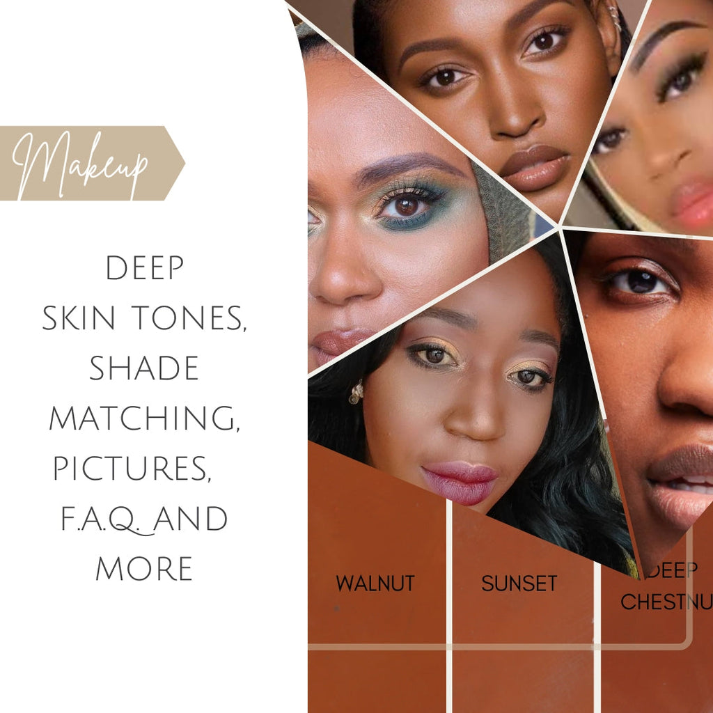 Deep Skin tones - Shades, pics and more – Claudia Nour Cosmetics