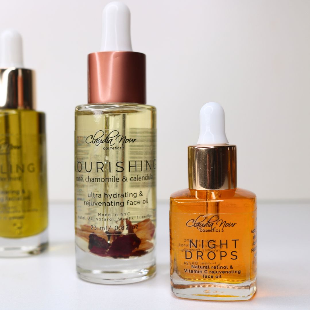 Night Drops - Natural retinol & Vitamin C rejuvenating face oil ...