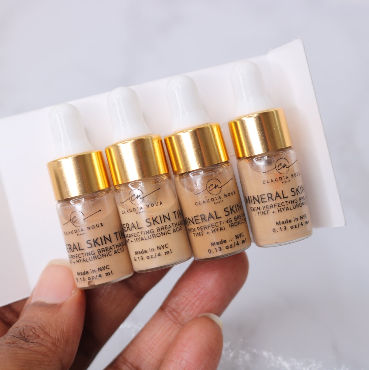Foundation sample set - special offer – Claudia Nour Cosmetics