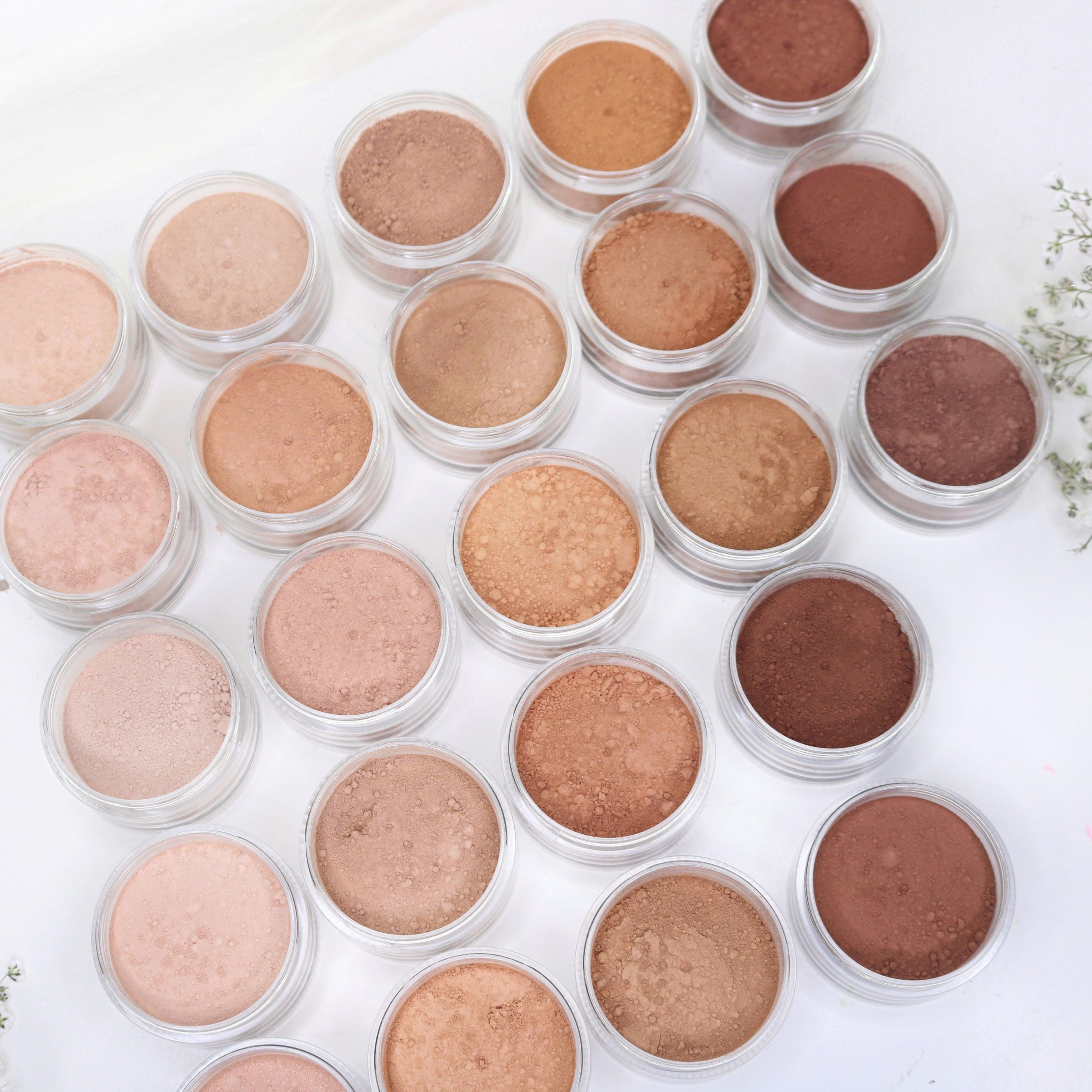 Mineral Powder Foundations. - Claudia Nour Cosmetics